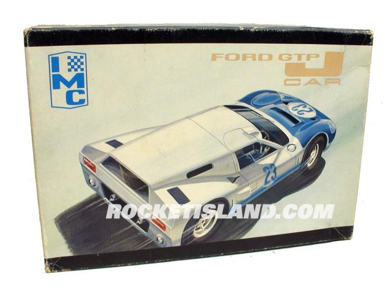 IMC Ford GTP J-Car Plastic Model Kit - Rocket Island Vintage Stock Images