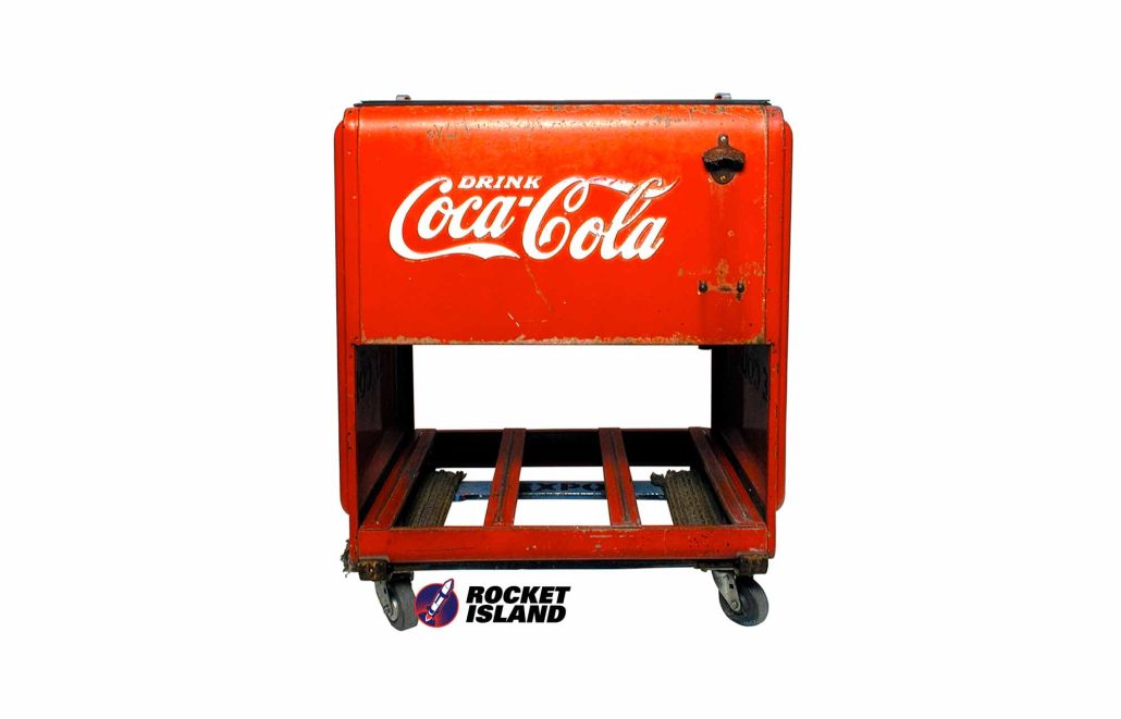Coca-Cola Chest Cooler Vending Machine (1940s) - Rocket Island Vintage ...