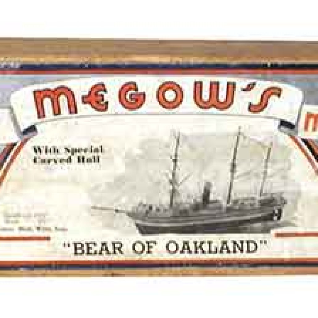 Megow's Ship Models 'Bear of Oakland' Original Package - Rocket Island ...