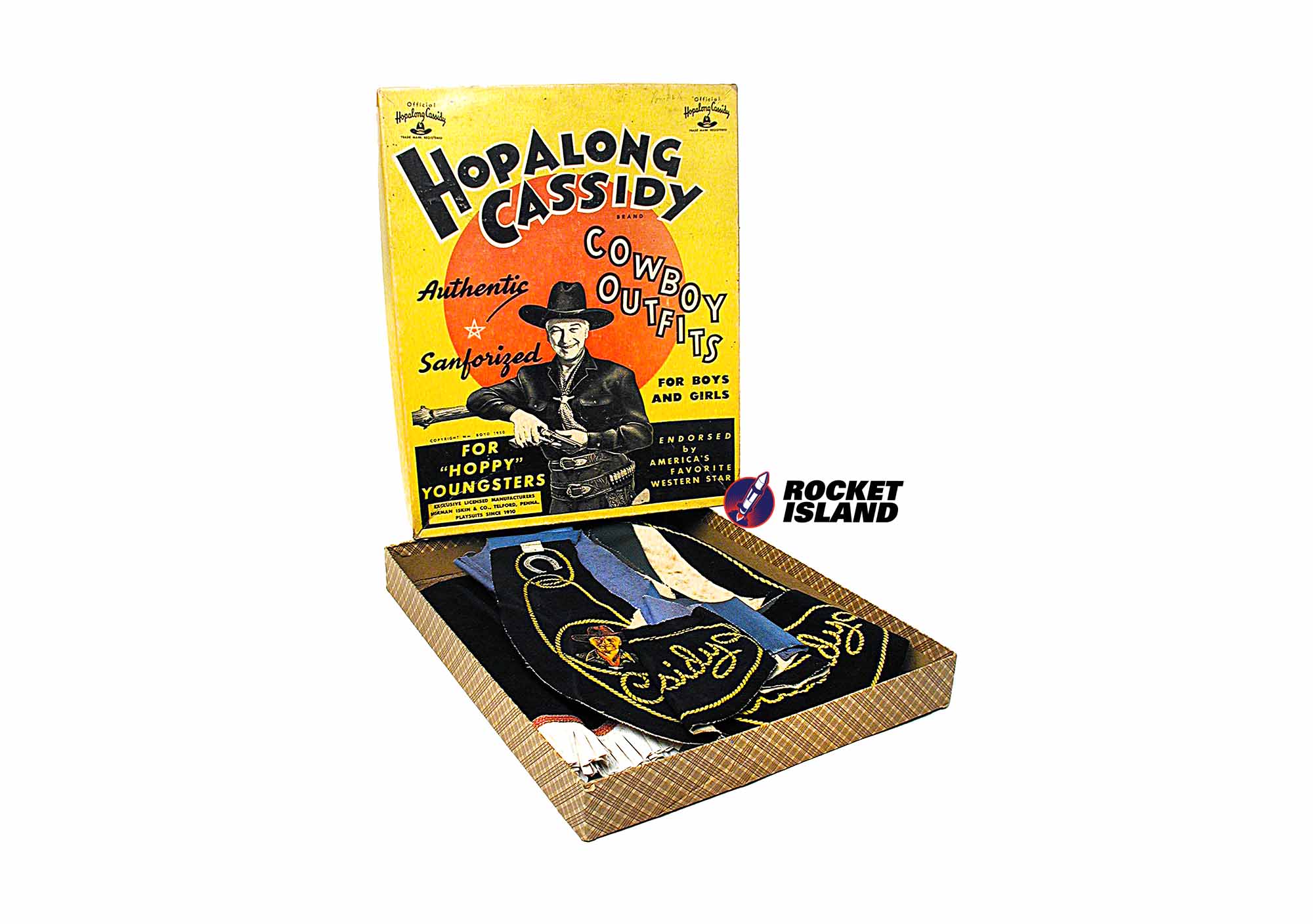 Hopalong Cassidy Cowboy Outfit (1950s) - Rocket Island Vintage Stock Images