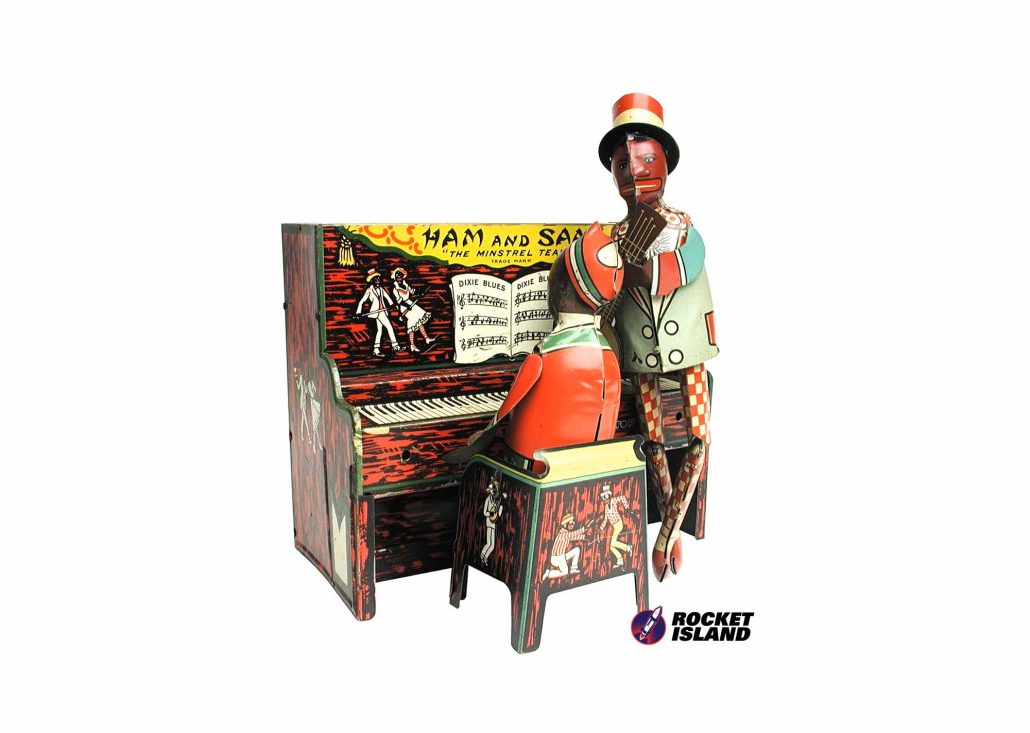 Marx Ham and Sam the Minstrel Team (1930s) - Rocket Island Vintage ...