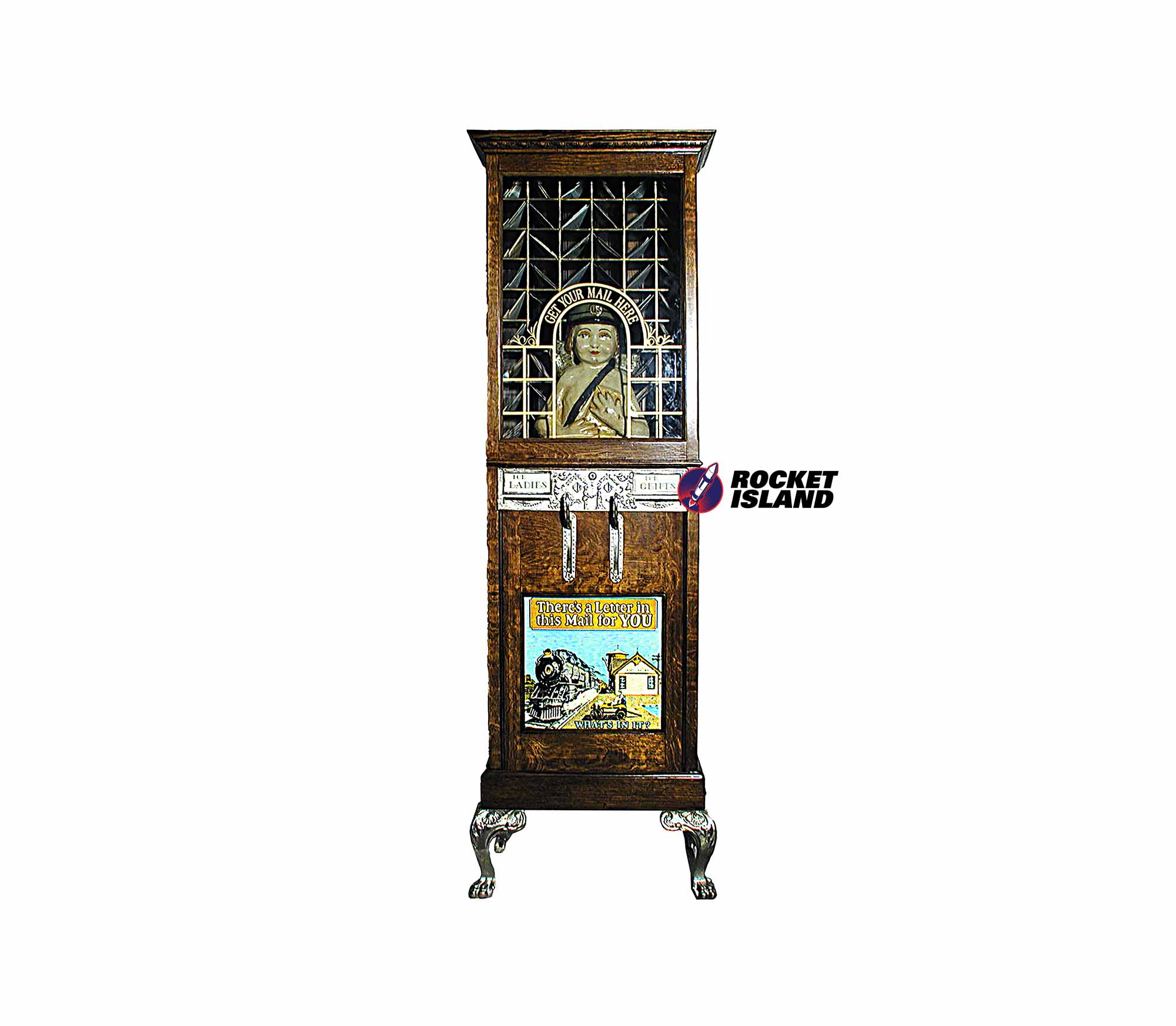 Mills Novelty Company Cupid's Post Office Arcade Game (1920s) - Rocket ...