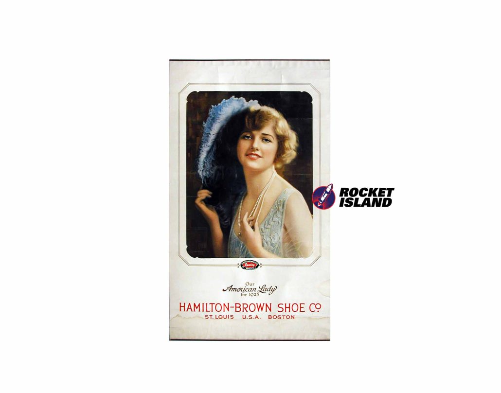 Hamilton-Brown Shoe Co. "Our American Lady For 1923" Retailer Display ...