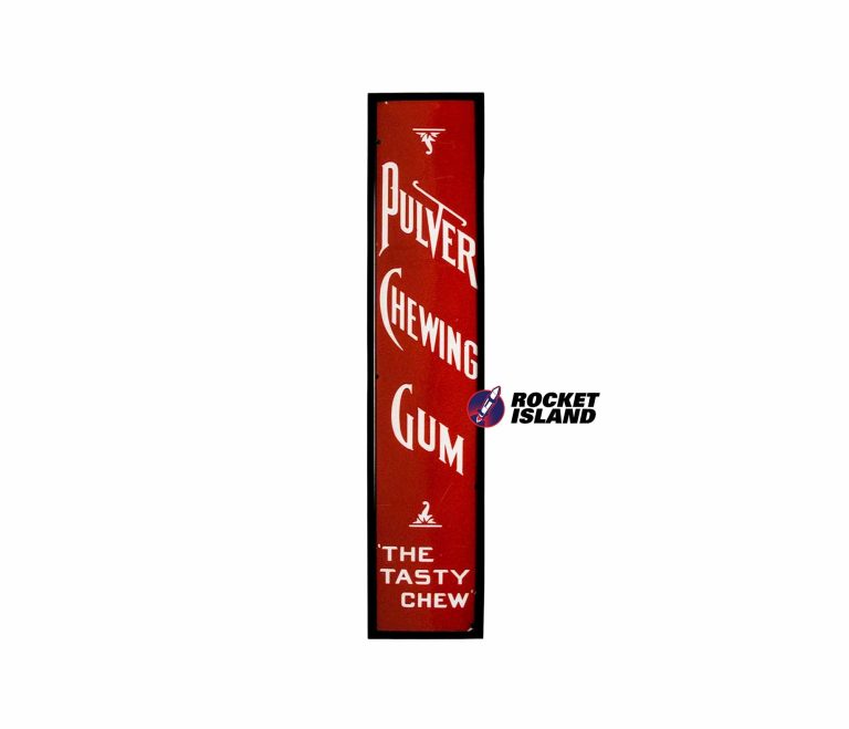 Pulver Chewing Gum "The Tasty Chew" Retailer Display (1900s) - Rocket ...